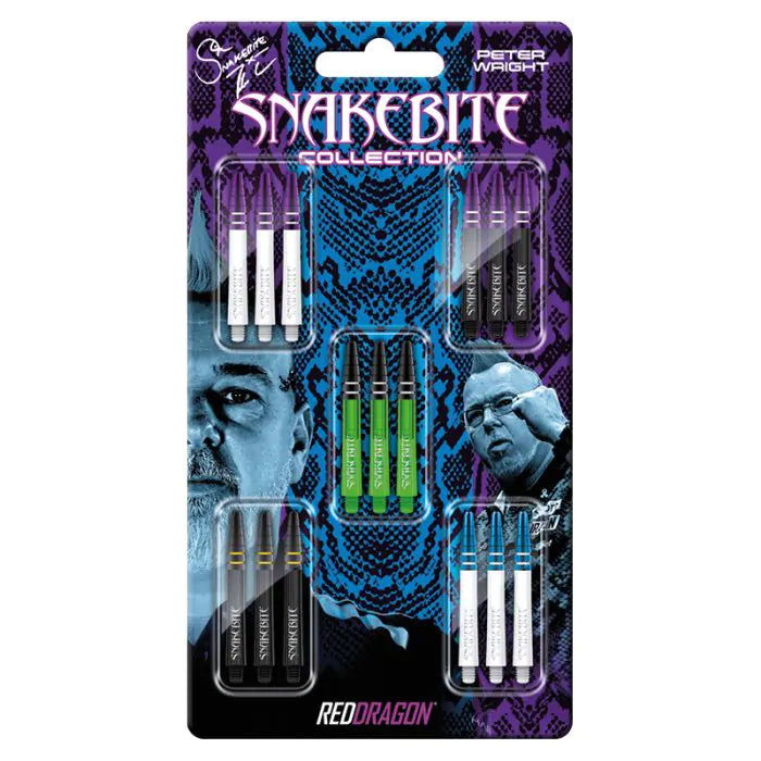 Red Dragon Snakebite Nitro Ionic Shaft Collection | Premier Darts ...